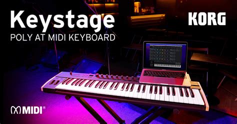 Keystage Poly At Midi Keyboard Korg Usa