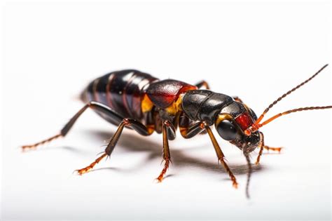 Premium Ai Image A Cockroach Has A Red Tail