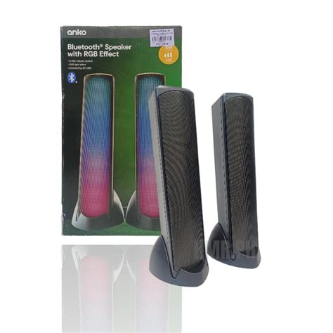 Anko 43277629 Bluetooth Speaker With Rgb Effect Wb Hmr Shop N Bid