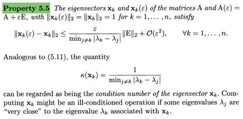 reference request power iteration error for eigenvectors