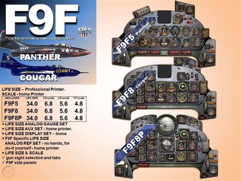 F9f Panther Cougar Cockpit Instrument 1 B9c6c0bfc725652047… Flickr