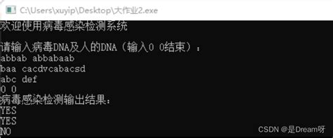 数据结构课设：基于字符串模式匹配算法的病毒感染检测问题 Csdn博客