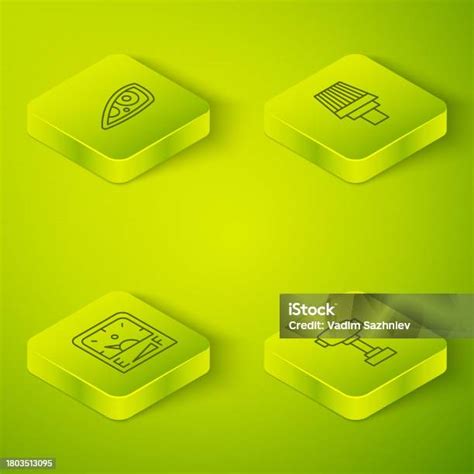 아이소메트릭 라인 자동차 에어 필터 모터 가스 게이지 기어 시프터 및 헤드라이트 아이콘을 설정합니다 벡터 3차원 형태에 대한 스톡 벡터 아트 및 기타 이미지 Istock