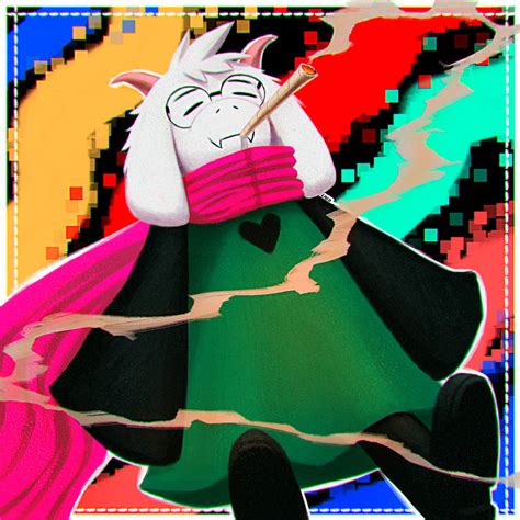 Ralsei Smoking A Blunt By Luccas93 On Deviantart