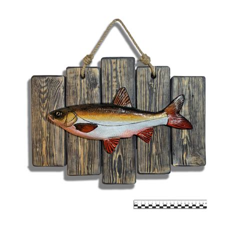 Украшение настенное интерьерное Настенная статуэтка язя исп 1 купить