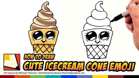 Cute Cartoon Ice Cream
