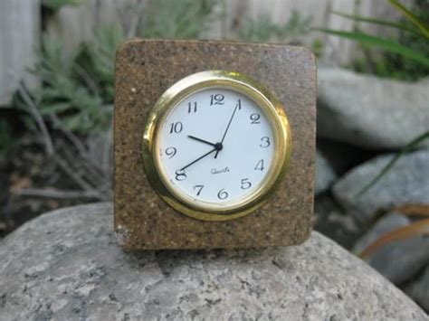 Cube Desk Clock Etsy