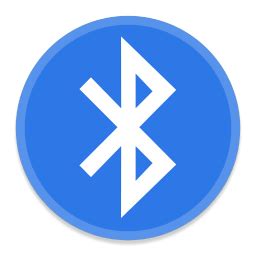 BlueTooth Icon Button UI System Apps Iconpack BlackVariant
