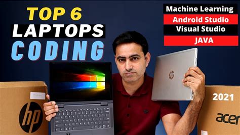 Top 6 Best Laptops For Coding⚡⚡most Powerful Laptops For Programming 2021 Machine Learning Ai