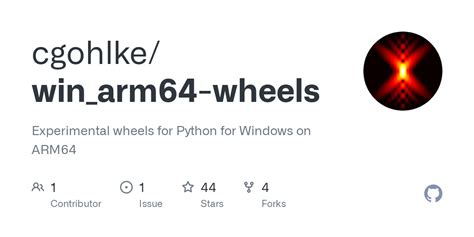 Github Cgohlkewinarm64 Wheels Experimental Wheels For Python For