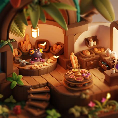 Cozy Isometric Room Finished Projects Blender Artists Community