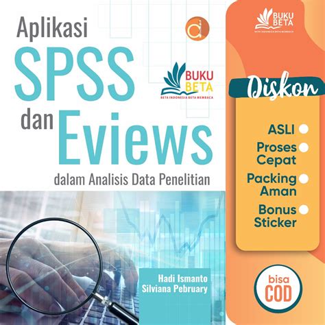Jual Aplikasi Spss Dan Eviews Dalam Analisis Data Penelitian Hadi Ismanto Shopee Indonesia