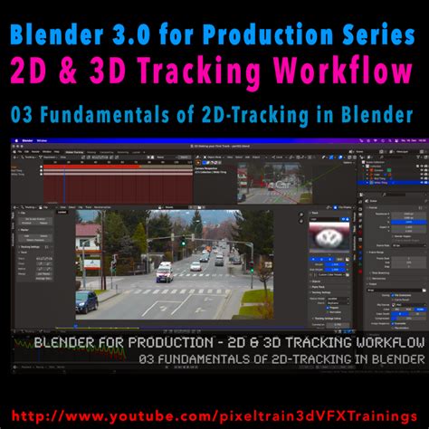 Blender 30 For Production 2d And 3d Tracking Workflow 03 Fundamentals Of 2d Tracking In