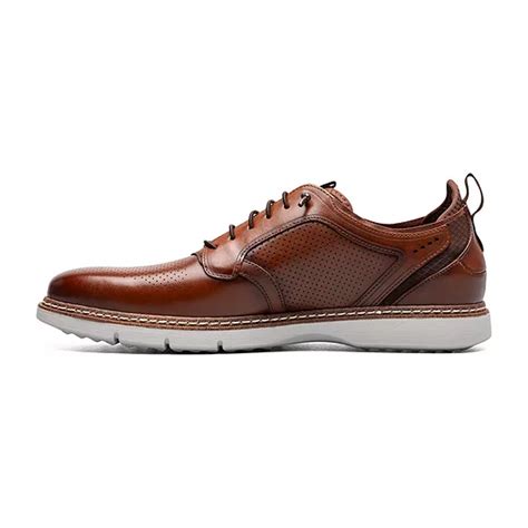 Stacy Adams Mens Sync Elastic Lace Oxford Shoes Color Cognac Jcpenney