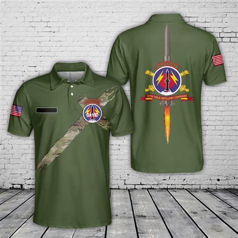 Custom Name Us Army 56th Field Artillery Command W Pershing Firing P