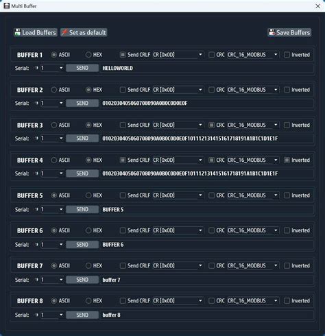 Serialtool Serial Port Software And Monitor Screenshots