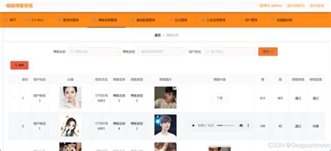Java毕设项目ii基于springboot开发的精简博客系统的设计与实现 Csdn博客