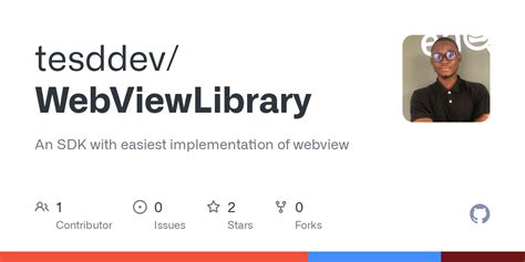 Github Tesddevwebviewlibrary An Sdk With Easiest Implementation Of Webview