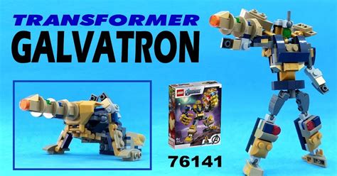 Alanyuppies Lego Transformers Video Tutorial Transformer Galvatron