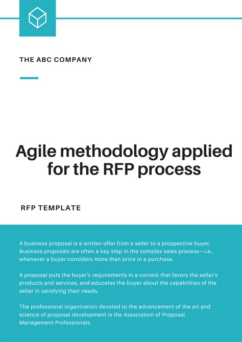 Agile Rfp Process Customizable Template To Streamline Your Process Rfply Proposal Templates