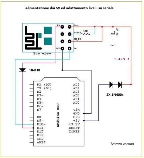 collegare esp8266 esp01 ad arduino uno hardware arduino forum