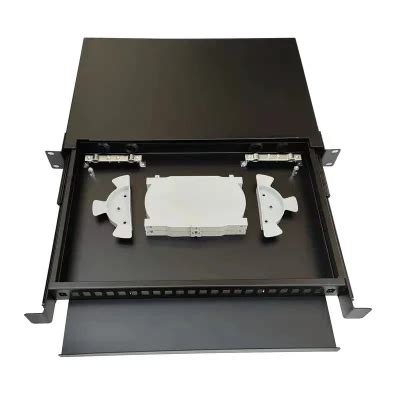 Ftth Core Sc Fc St Lc Rack Mount Splicing Fiber Optic Patch Panel