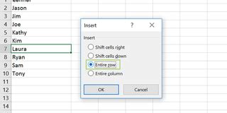 How To Add Additional Rows Above Or Below In Microsoft Excel Laptop Mag