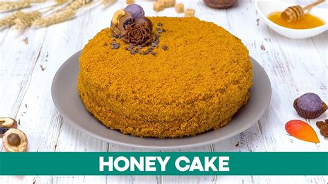 Honey Cake With Caramel Filling Cook It Recipes Youtube