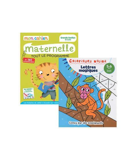 Cahier Maternelle Coloriage Malin Grande Section