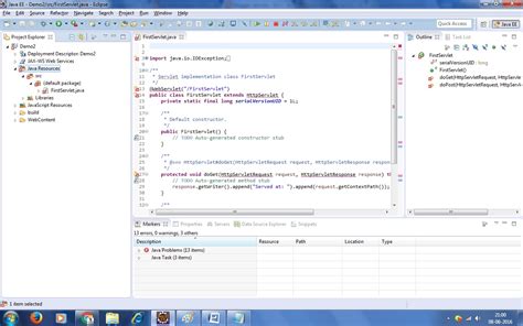 Servlets How To Compile And Execute Servlets On Tomcat Server Using Ide