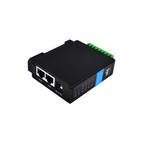 Waveshare Rs232 Rs485 To Rj45 Ethernet Serial Server Dual Ethernet Po 33 55
