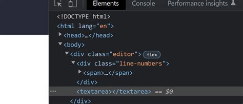 How To Quickly Add Line Numbers To Html Textarea Webtips