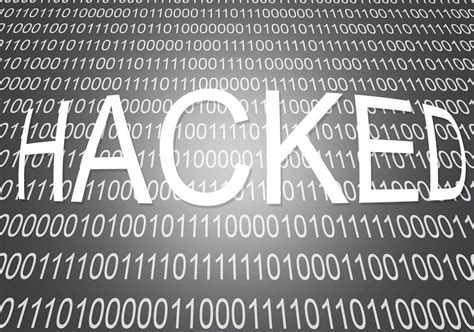 hacked text over binary code background creative commons bilder