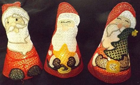 CSS FSL Santa Tea Lights C Some Stitches CSS FSL Santa Tea Lights C Some Stitches