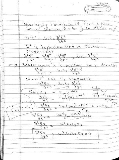 Solution Uniform Plane Wave Studypool