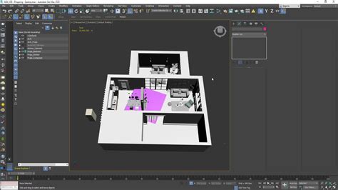 3ds Max за интериорен дизайн в Scandi стил Propping Спалня Аула урок
