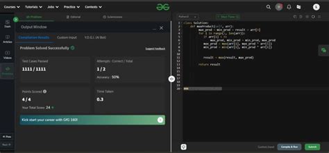 Laxmi Priya On Linkedin Gfg160 Geekstreak2024 Gfg Geeksforgeeks