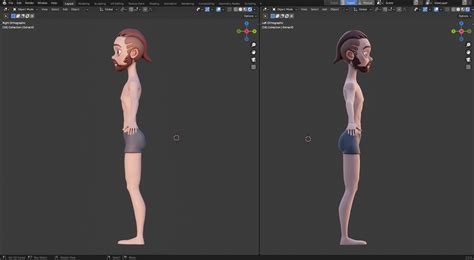 Character Basemesh Dika Style 3 High Poly Superhive Formerly Blender Market