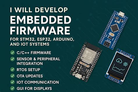 Develop Embedded Firmware For Iot Systems By Fazlulbari Fiverr