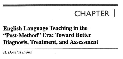English Language Teaching In The Post Method Era Gustavo Rubino Ernesto
