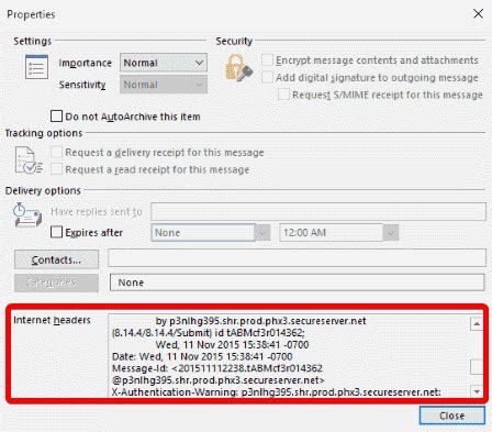 How To View Email Message Headers HostPapa Support
