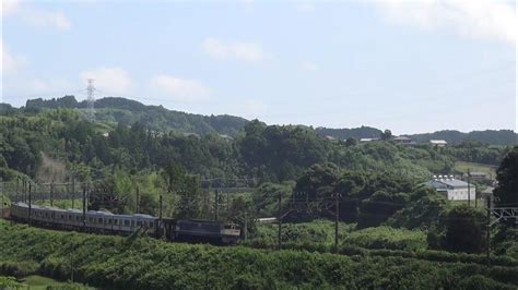 「ef65牽引の甲種輸送」8862レ Ef65 2086 ヨ8632 京成3200形6b ヨ8891 Jr東海 東海道本線 菊川駅～金谷駅間にて Youtube