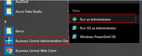 Modify D365 Bc Server Services Using Bc Administration Shell