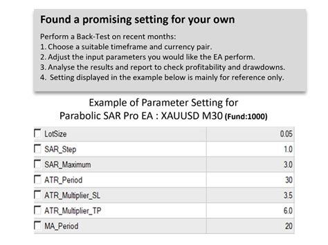 Buy The Parabolic Sar Pro Trading Robot Expert Advisor For Metatrader 4 In Metatrader Market