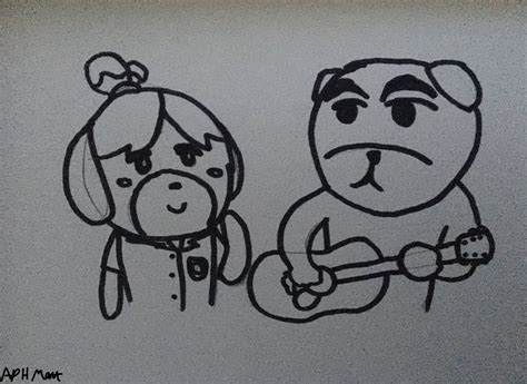 Kk Slider And Isabelle Hand Drawn By Aphmatt On Deviantart