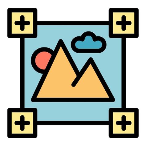 Premium Vector Image Plotter Icon Outline Vector Printer Format Computer Data Color Flat