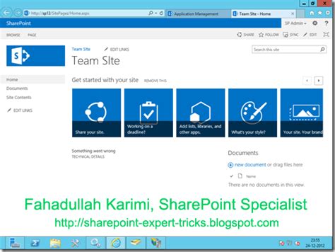 Sharepoint Tips And Tricks Web Application Creation On Sharepoint