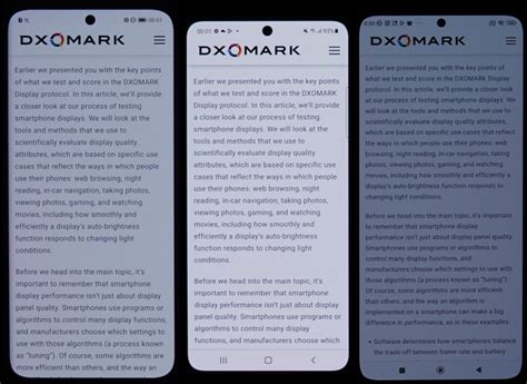 Honor 90 Display Test DXOMARK