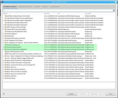 Java Eclipse Oxygenneon And Groovy Is It Possible Stack Overflow