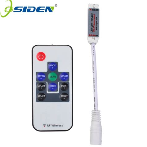 Rf Rgb Controller Mini Rf Wireless Led Remote Cont Vicedeal